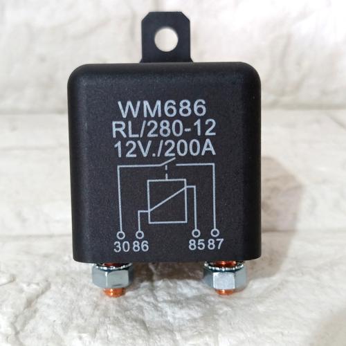 Jual relay wm686 12v 200a relay 200amper ampere 12VDC high current ...