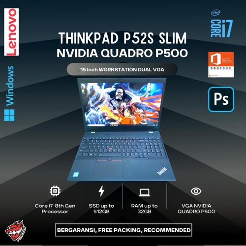 Jual Thinkpad Workstation P51 P52 P53 P53s Core i7 8Th RAM 32GB VGA ...