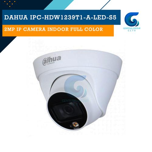 Jual Dahua DH-IPC-HDW1239T1-A-LED-S5 2MP INDOOR IP CAMERA FULL COLOR - Kota Surabaya ...