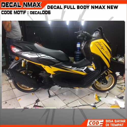 Jual YAMAHA NMAX DECAL FULL BODY MOTIF SIMPLE DAN MINIMALIS - Doff ...