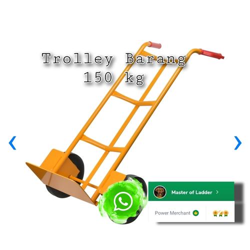 Jual Krisbow Troli Barang Dorong Manual 150 Kg, Handtruck Trolley - 120 ...