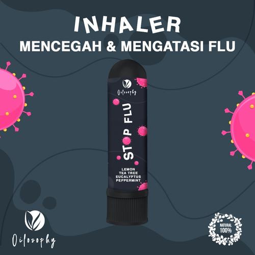 Jual inhaler esensial oil flu pilek dingin inhealer hidung obat plu ...