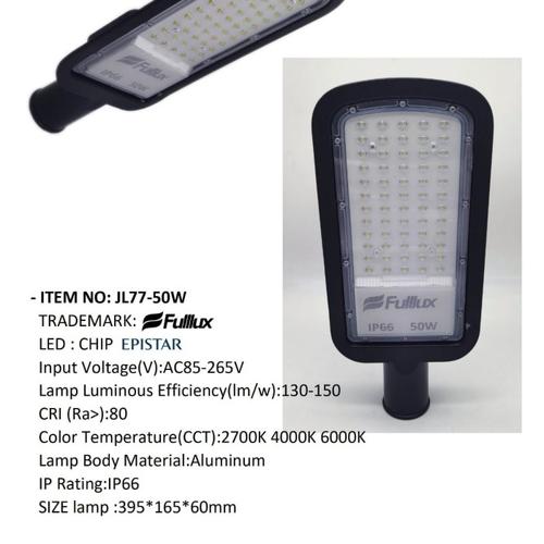 Jual lampu jalan pju street light 50w 100w 150w taman 50 100 150 w fulux - Jakarta Pusat ...