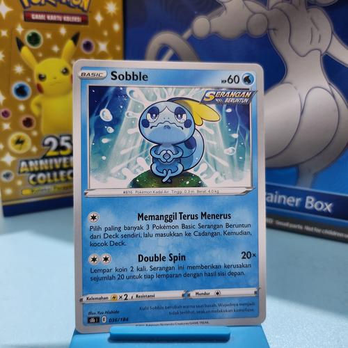 Jual Sobble 036/184 s8b | Kartu Pokemon TCG - Inteleon Evoline - Kota Bekasi - CodenameSh ...