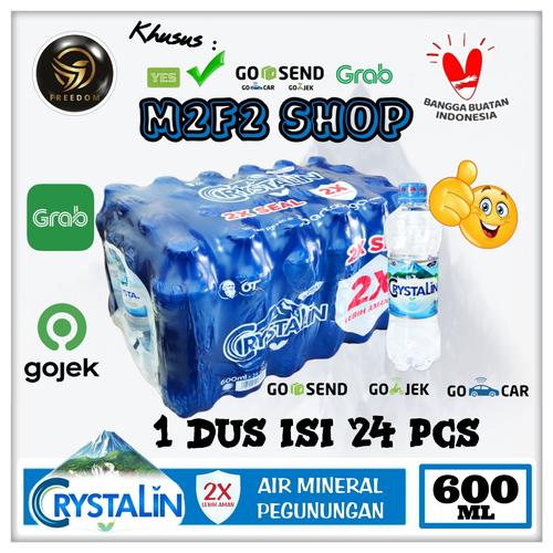 Jual Air Mineral Crystalline | Crystalin pH8+ Botol Tanggung Plastik ...