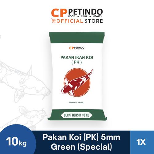 Jual Pakan Ikan Koi PK Fish Food 5mm - Green(Spc) - 10kg - Kota Depok ...