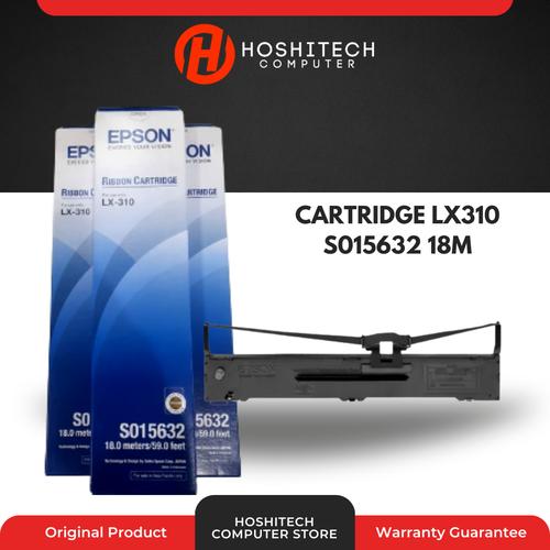 Jual Ribbon Cartridge LX310 Pita Printer Epson LX 310 Original S015632 ...