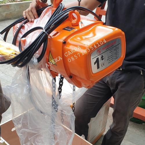 Jual electric chain hoist 1 ton x 15 meter 380volt NAGASAKI JAPAN ...