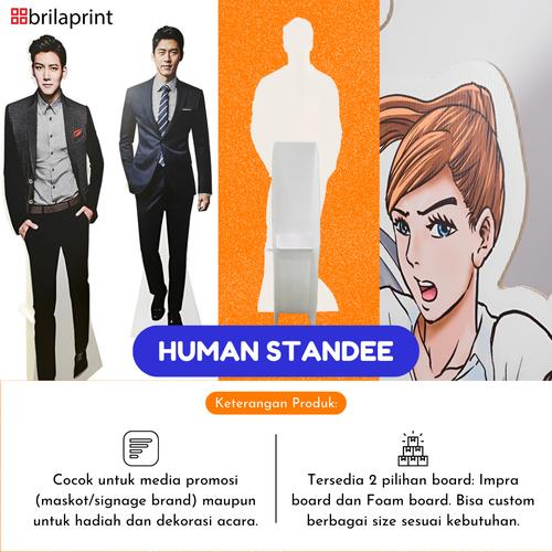 Jual Human Standee Anime (Karakter anime, kartun, karikatur ,dll ...