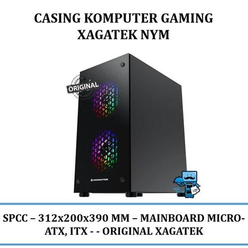 Promo Casing Pc Xagatek Nym Casing Gaming Pc Case Xigmatek - Original ...