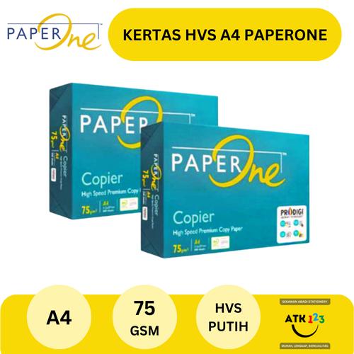 Jual Kertas HVS A4 75 gsm Merk Paper One - Kota Surabaya - ATK123 ...