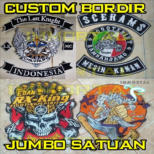 Jual Custom Bordir Jumbo Satuan Desain Bebas Dari Kamu - Kab. Tegal ...