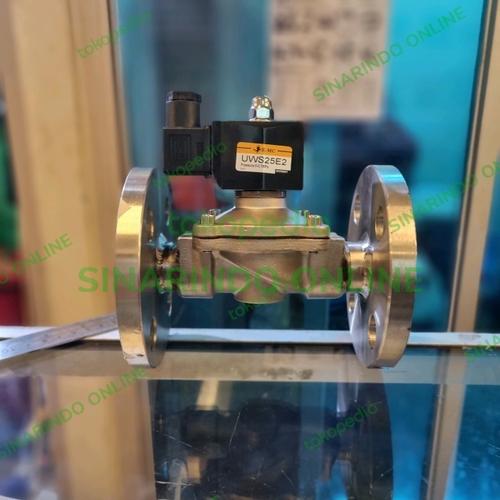 Jual solenoid valve 1 inch Dn 25 stainless ss 304 pn 16 flange ...