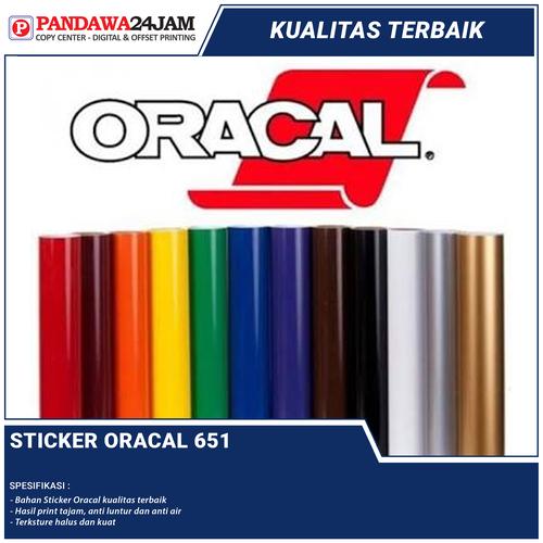 Jual Sticker Oracal 651 Glossy - Cutting Sticker - Sticker Motor Mobil - Kota Depok - Pandawa 24 ...