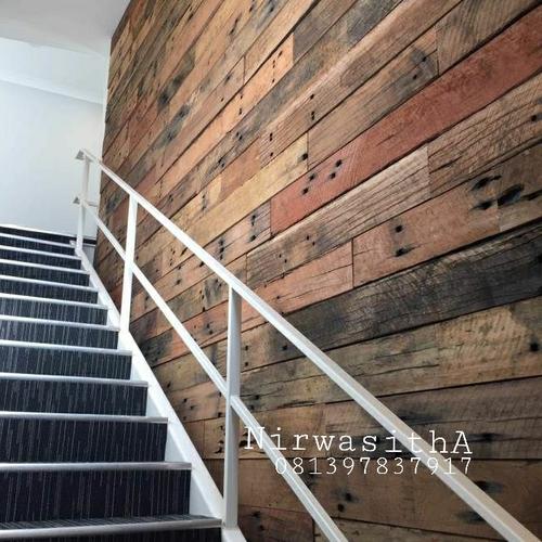 Jual Wall panel Wall decor Kayu Rustic Aesthetic - Kab. Sleman - Lean ...