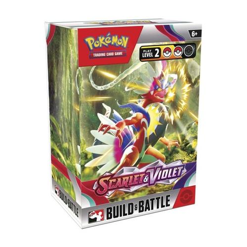 Promo Pokemon Card Scarlet & Violet Build & Battle Deck Box English ...
