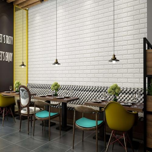 Jual wallpaper 3d foam - Putih - Jakarta Barat - Perdana Wallpaper ...