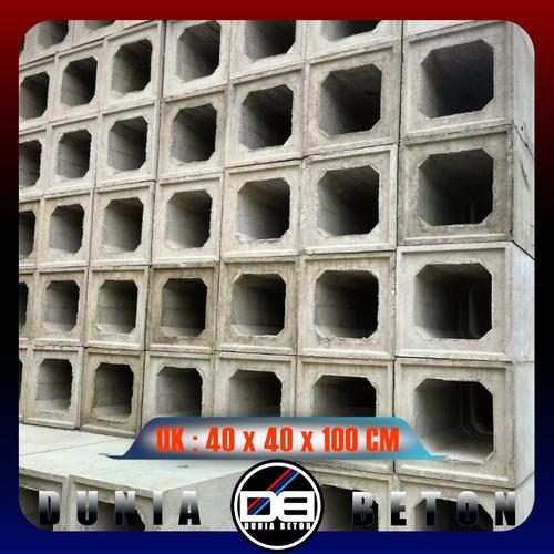 Jual Box Culvert Beton 40x40x100 cm - Kab. Bogor - DuniaBeton | Tokopedia