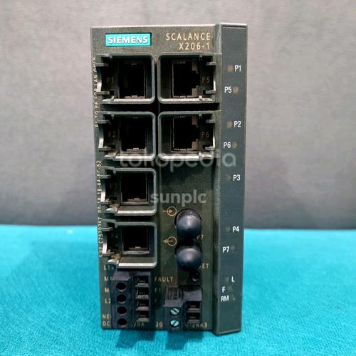 Jual SIEMENS SCALANCE X206 1 SIMATIC NET INDUSTRIAL ETHERNET SWITCH ...
