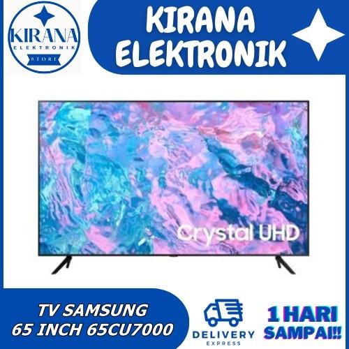 Jual SAMSUNG 65CU7000 SMART TV 65 INCH CRYSTAL UHD 4K PURCOLOUR 65CU ...