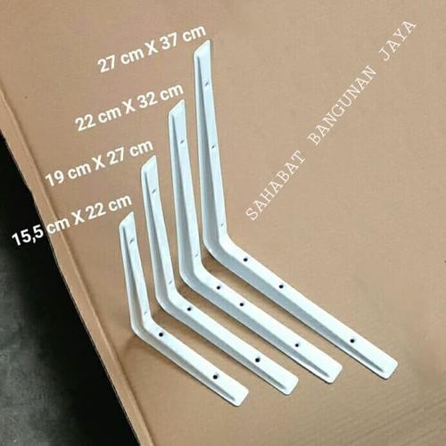 Jual SIKU RAK L DINDING TULANG SUPER TEBAL HEAVY DUTY - # 120MM x 170MM ...