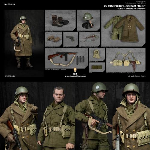 Jual FACEPOOLFIGURE FP012A 1/6 US Paratrooper Lieutenant Buck Figure ...