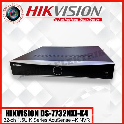 Jual Nvr 32 Channel Hikvision 7732NXI-K4 Nvr 32ch 4K 4 slot HDDs ...