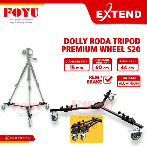 Jual Dolly Roda Tripod Premium Wheel S20 - Kota Surabaya - Foyu Photo ...