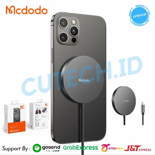 Promo MCDODO MAGSAFE MAGNETIC WIRELESS CHARGER FOR IPHONE 15W FAST ...