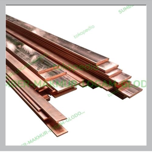 Jual Busbar Tembaga 8mm x 30mm x 80mm - plat strip busbar tembaga murni ...