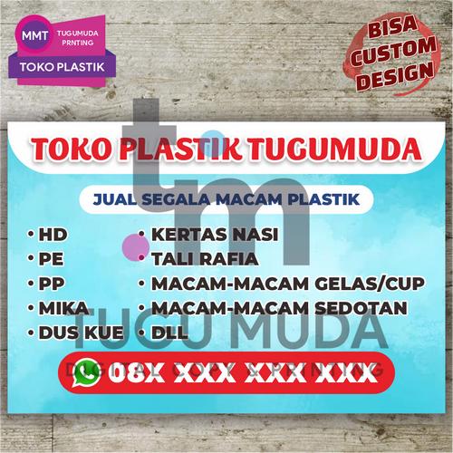 Jual Cetak Spanduk|Banner|MMT - TOKO PLASTIK PACKAGING-STYROFOAM-GELAS ...