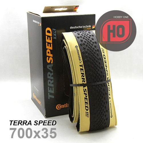 Promo Continental Terra Speed TR Protection 700x35 Black Cream Ban ...