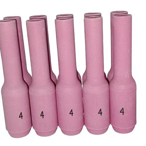 Jual Keramik Argon No.4 10N50L Ceramic Tig Argon Torch Long Alumina ...