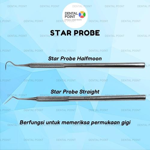 Promo Star Probe Straight - Dental Instrument - Probe Straight - Kota ...