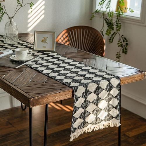 Jual Table Runner Nordic Taplak Meja Makan Simple Premium Rectangular ...