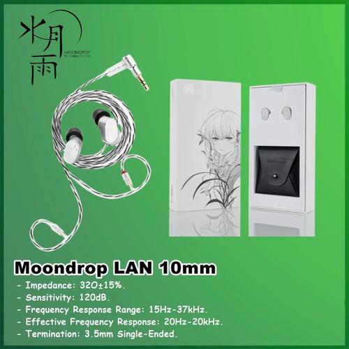 Promo Moondrop LAN 10mm Beryllium Dual-Cavity Dynamic Driver In Ear ...