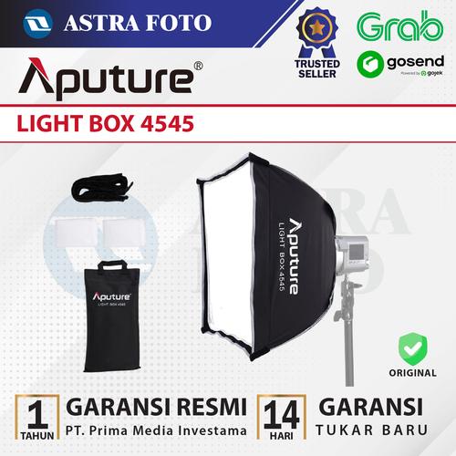 Promo Aputure Light Box 4545 Softbox Square Bowen Mount 45x45 Diffuser ...