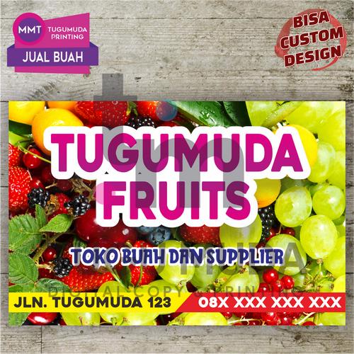 Jual Cetak Spanduk|Banner|MMT - TOKO BUAH-SAYUR-REMPAH REMPAH - Kota ...