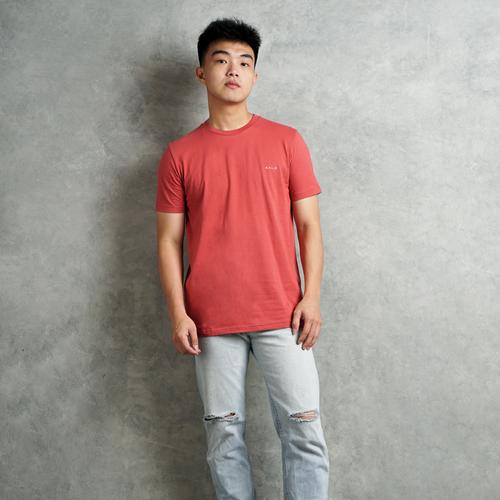 Promo Kale ARION DUSTY RED - Kaos Polos Pria Cotton Combed 30S - AR ...