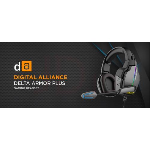 Jual DA Delta Armor Plus Headset Gaming Headset RGB Digital Alliance ...