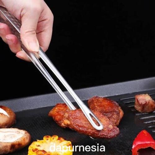 Jual Penjepit Korean BBQ 28cm Stainless SUS304 Penjepit Makanan Daging ...