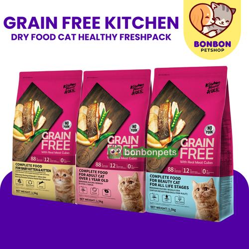Promo Kitchen Flavor Beauty 1.5 kg KF Adult Baby Kitten 1,5kg Cat Dry ...