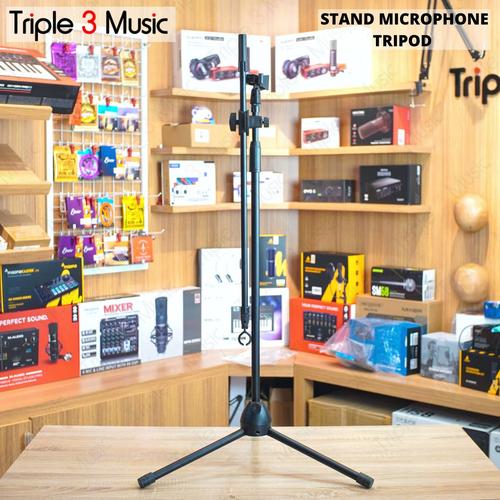 Jual Pro Stand mic Berdiri tripod mic stand mikrofon Murah terbaik ...