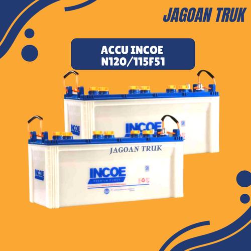 Jual Aki Accu Basah 120 AH Incoe Premium N120 / Truk / Genset / Alat Berat - Jakarta Utara ...