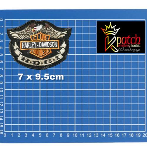 Promo HARLEY DAVIDSON/PATCH/BORDIR/LOGO BORDIR/LOGO HDCI/EMBLEM BORDIR ...