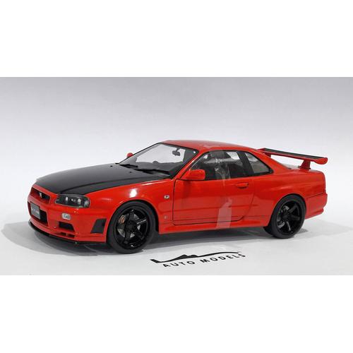 Jual 1/18 SOLIDO NISSAN SKYLINE GT-R R34 1999 ACTIVE RED - Jakarta ...