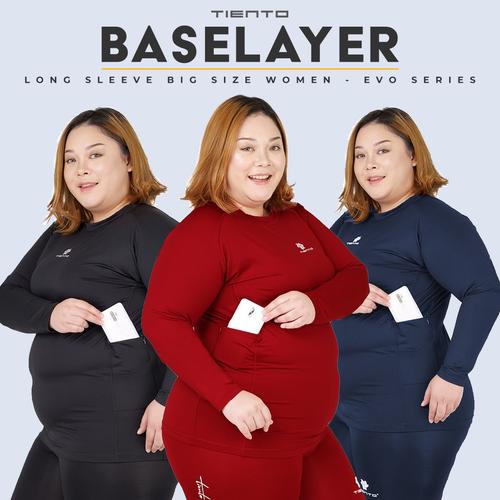 Promo Tiento Baselayer Navy Evolution with Hidden Pocket Women - BLACK ...