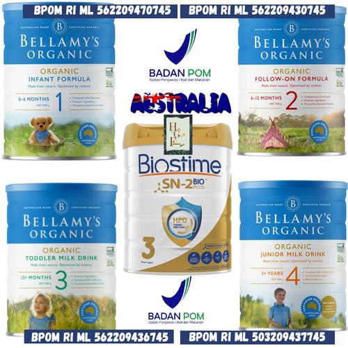 Promo BELLAMYS BELLAMY ORGANIC JUNIOR MILK DRINK STEP 4 SUSU FORMULA ...