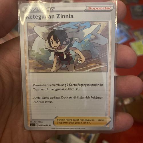 Jual Keteguhan Zinnia s7R 065/067 U Kartu Trainer Pokemon Indonesia - Kab. Sukoharjo - TCG ...
