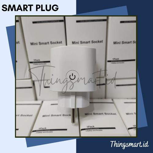 Promo SMARTLIFE Plug Wifi Wireless Colokan Iot Stop kontak Iot ...